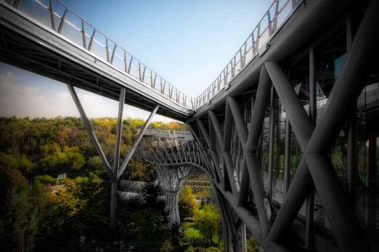 Stroll Across Tehran's Stunning Tabiat Bridge