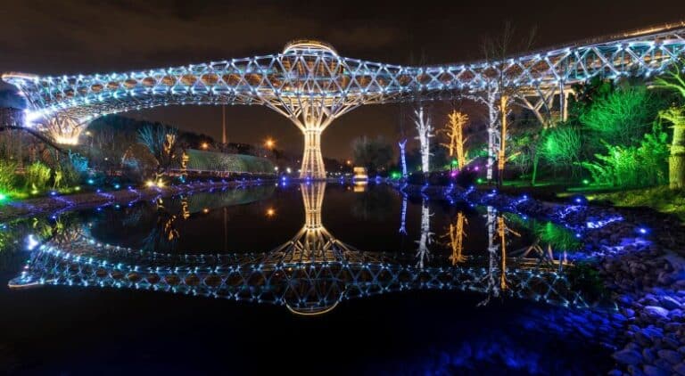 Stroll Across Tehran's Stunning Tabiat Bridge